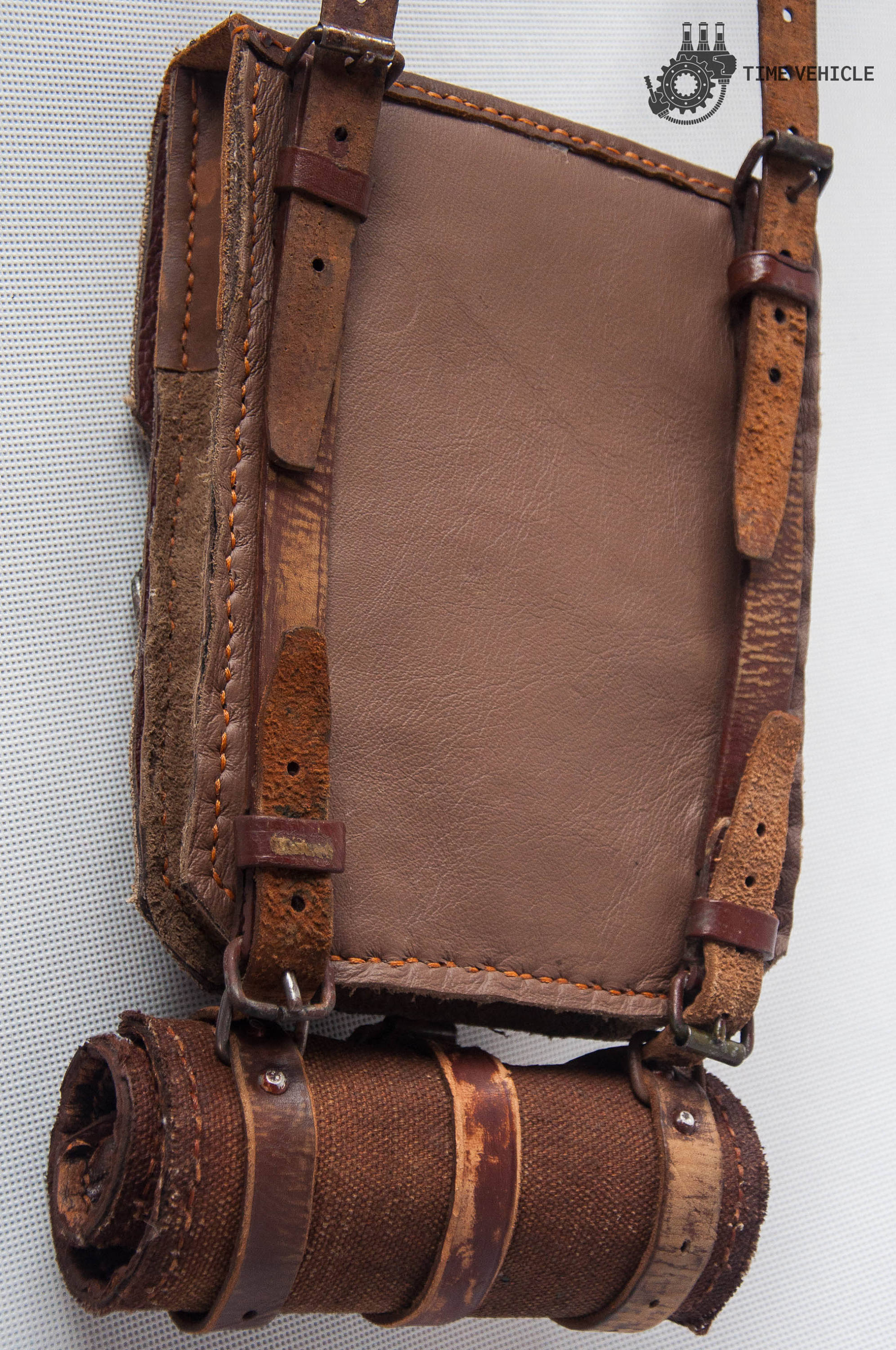 Leather Bag With Tool Roll Mad Max Bag Post Apocalyptic - Etsy UK