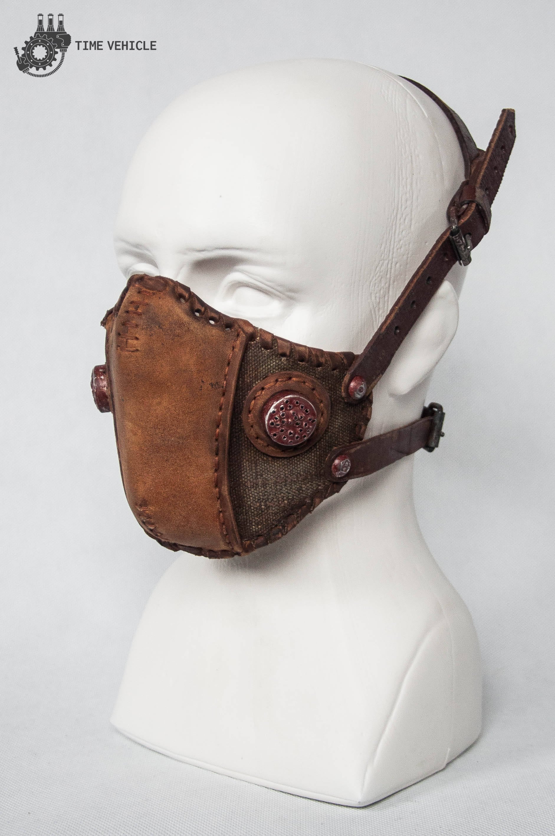 Leather Motorcycle Face Mask