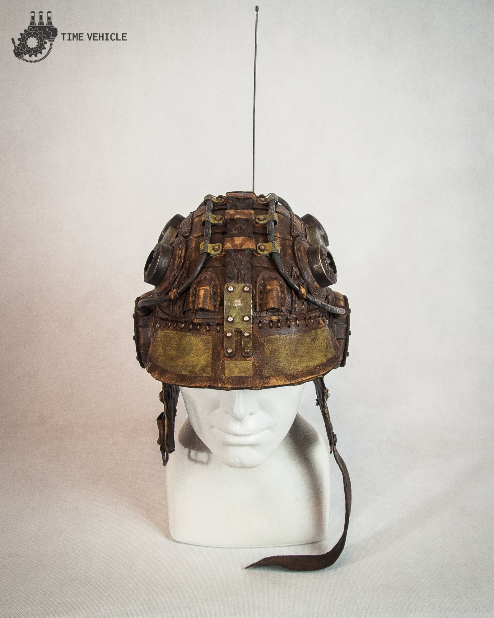 Leather Headphone Helmet Post Apocalyptic Cap Aviator Cap - Etsy