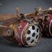 Flip up Goggles - Post Apocalyptic Goggles - LARP - Engineer Eyewear ...