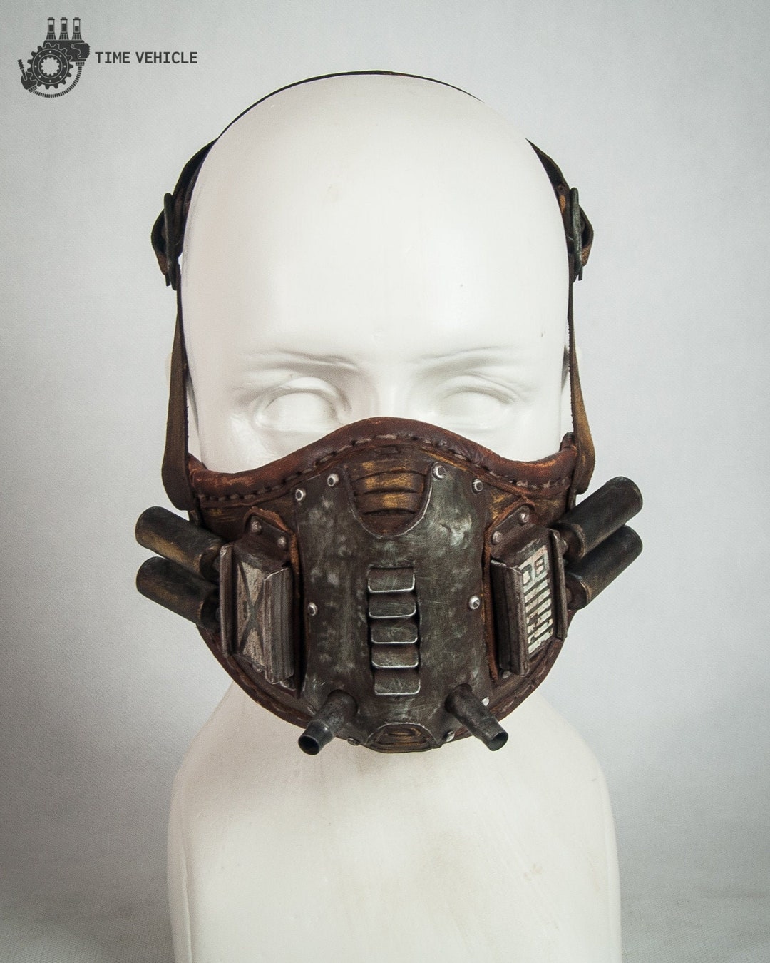 Fallout Mask - LARP Leather Mask - Biker Mask - Post Apocalyptic Mask ...