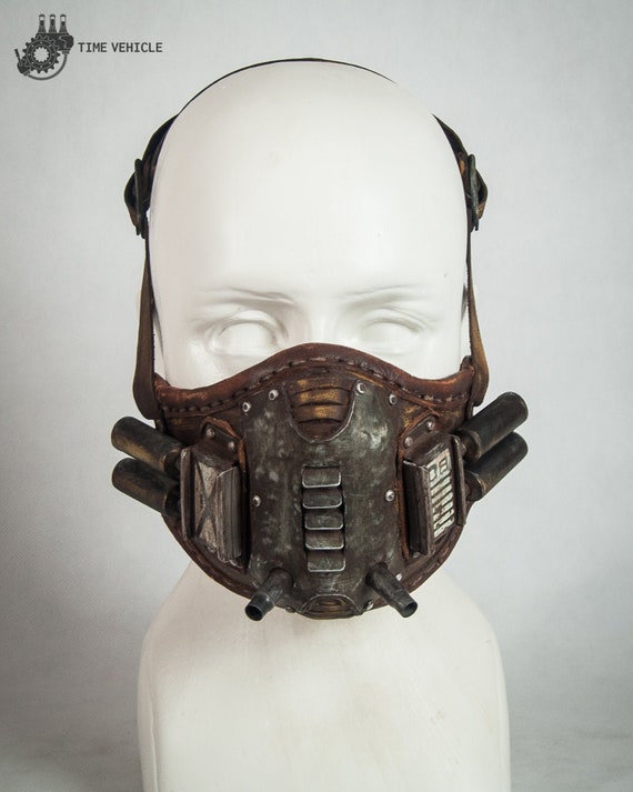 Fallout Maske LARP Leder Maske Biker Maske Post - Etsy.de
