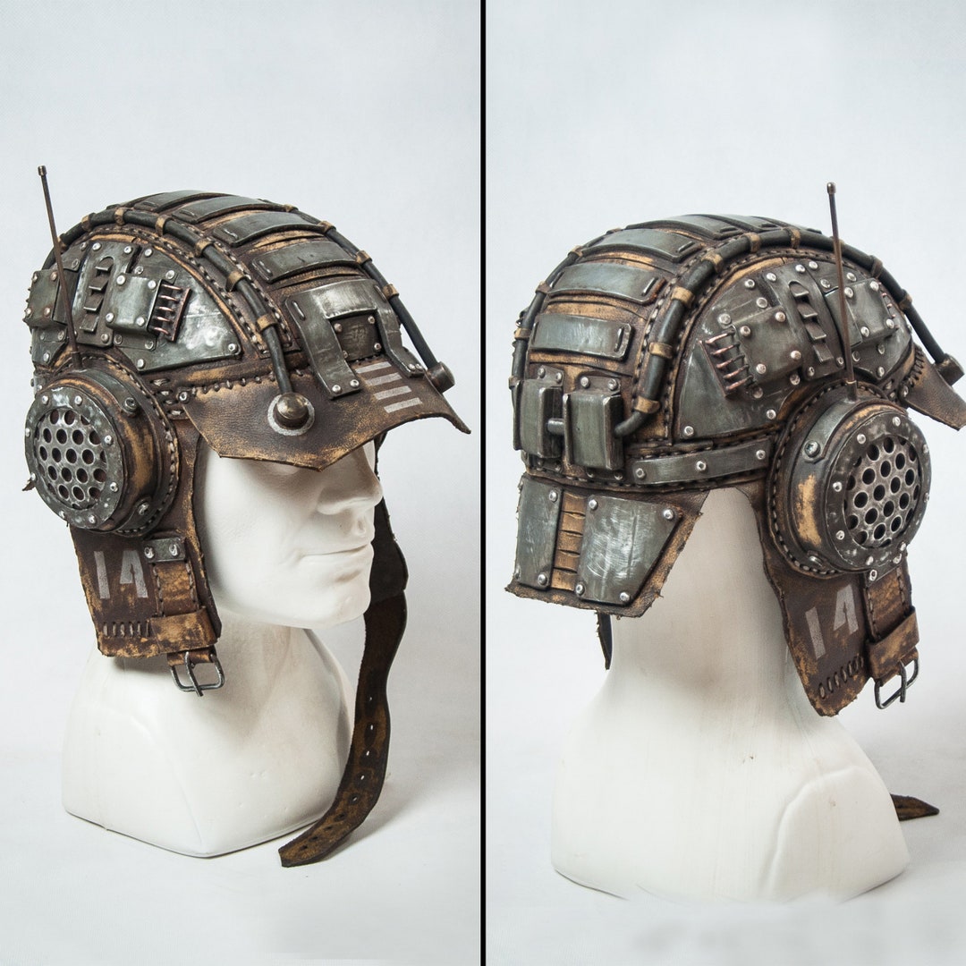 Sci-fi Soldier Cap - Post Apocalyptic Cap - Aviator Cap - Pilot Trooper ...