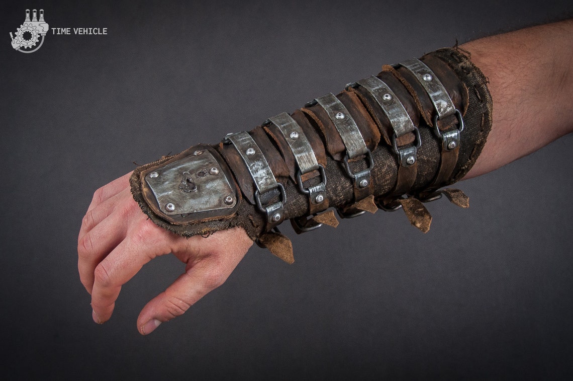 Post Apocalyptic Vambrace Arm Protector Fallout Bracer | Etsy