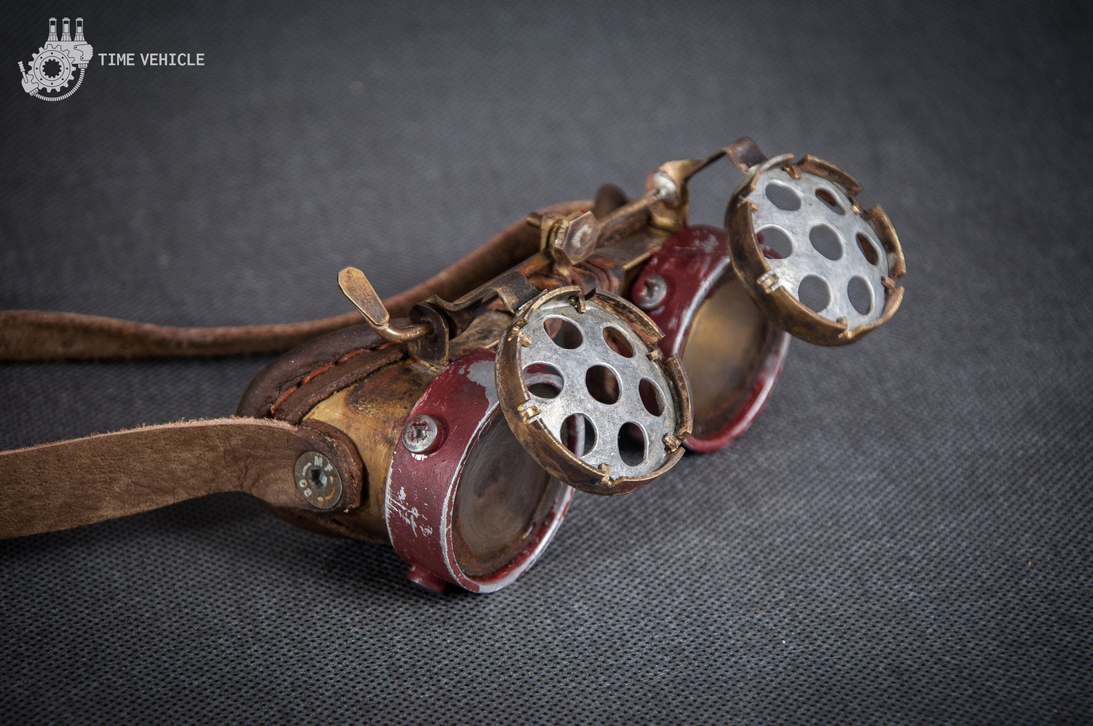 Flip up Goggles Post Apocalyptic Goggles LARP Engineer | Etsy