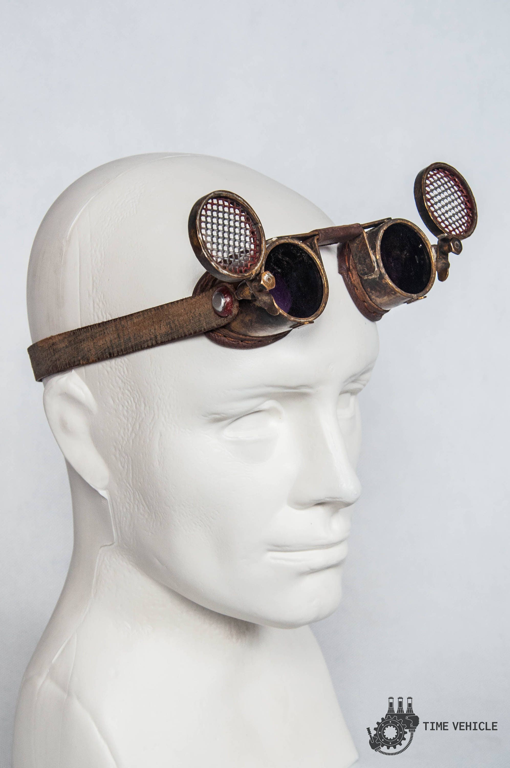 Brass Steampunk Goggles – Post Apocalyptic Cosplay, Wasteland Weekend ...