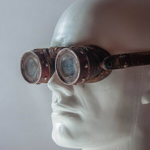 Road Warrior Goggles - Post Apocalyptic Goggles - LARP - Fallout ...