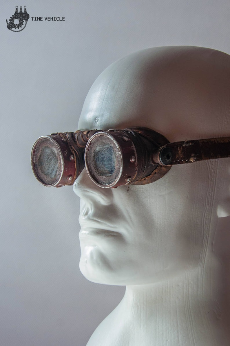 Road Warrior Goggles Post Apocalyptic Goggles LARP | Etsy