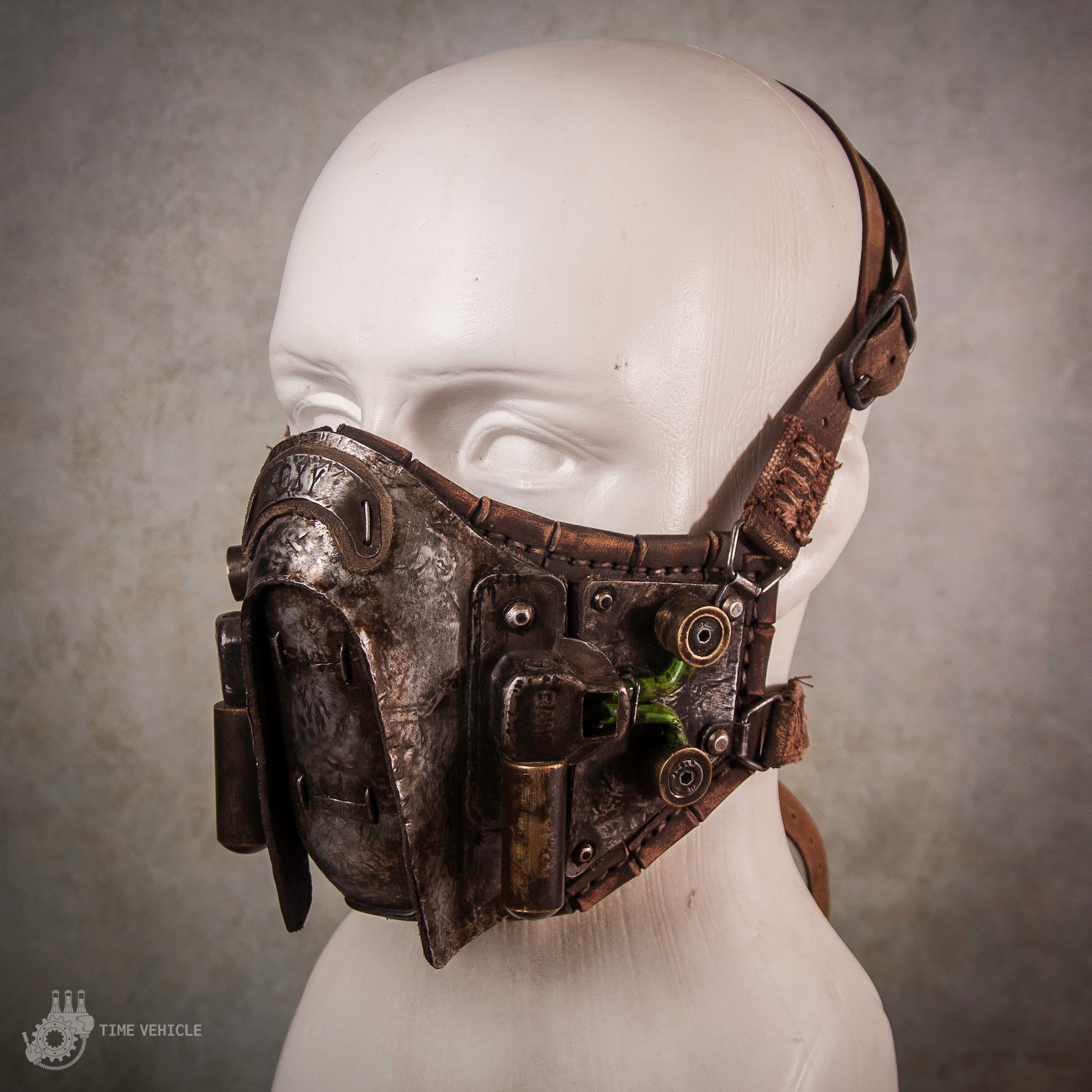 Handcrafted Steel Gas Mask – Post-apocalyptic Dystopian Mask - Etsy