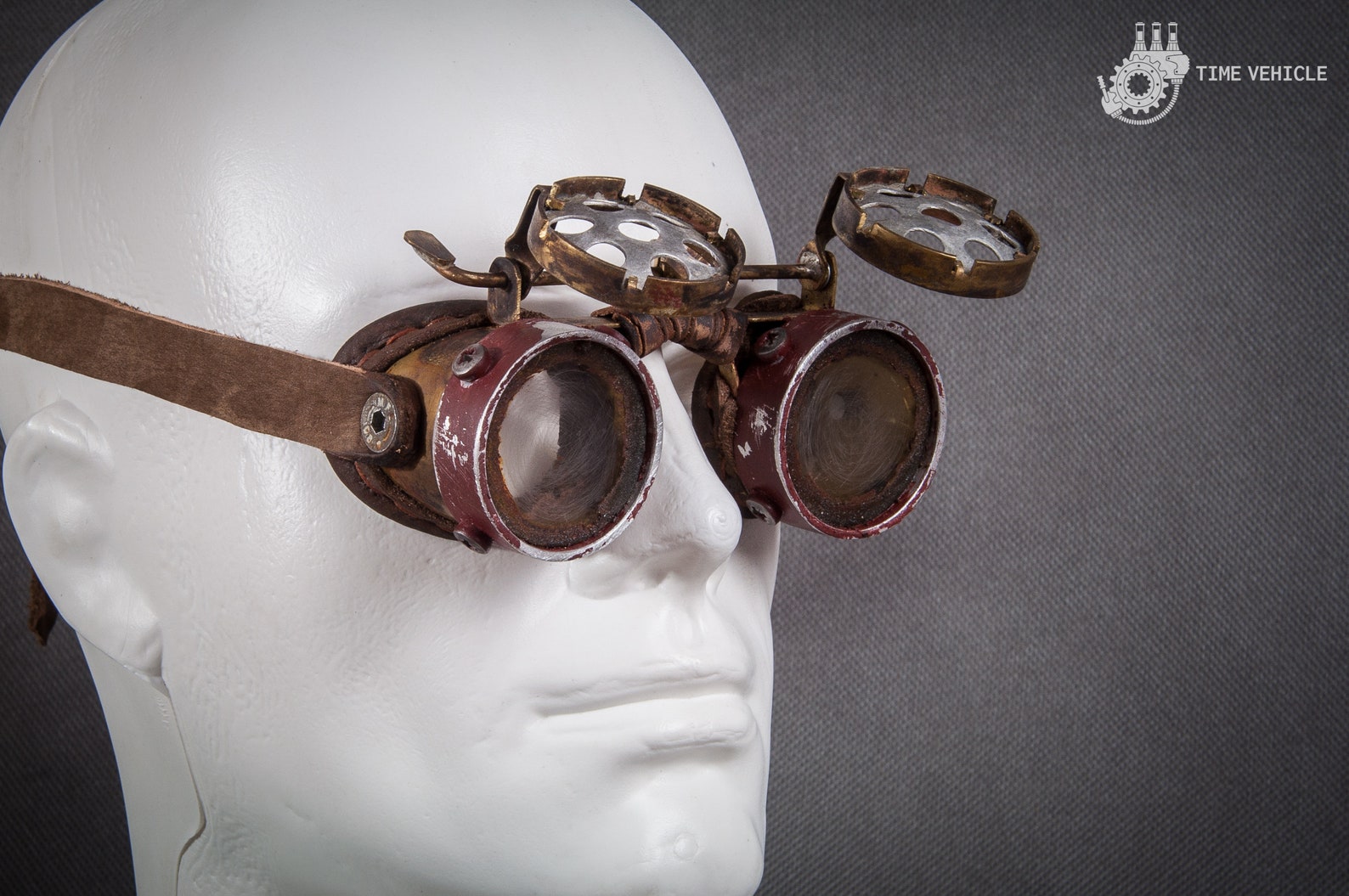 Flip up Goggles Post Apocalyptic Goggles LARP Engineer | Etsy