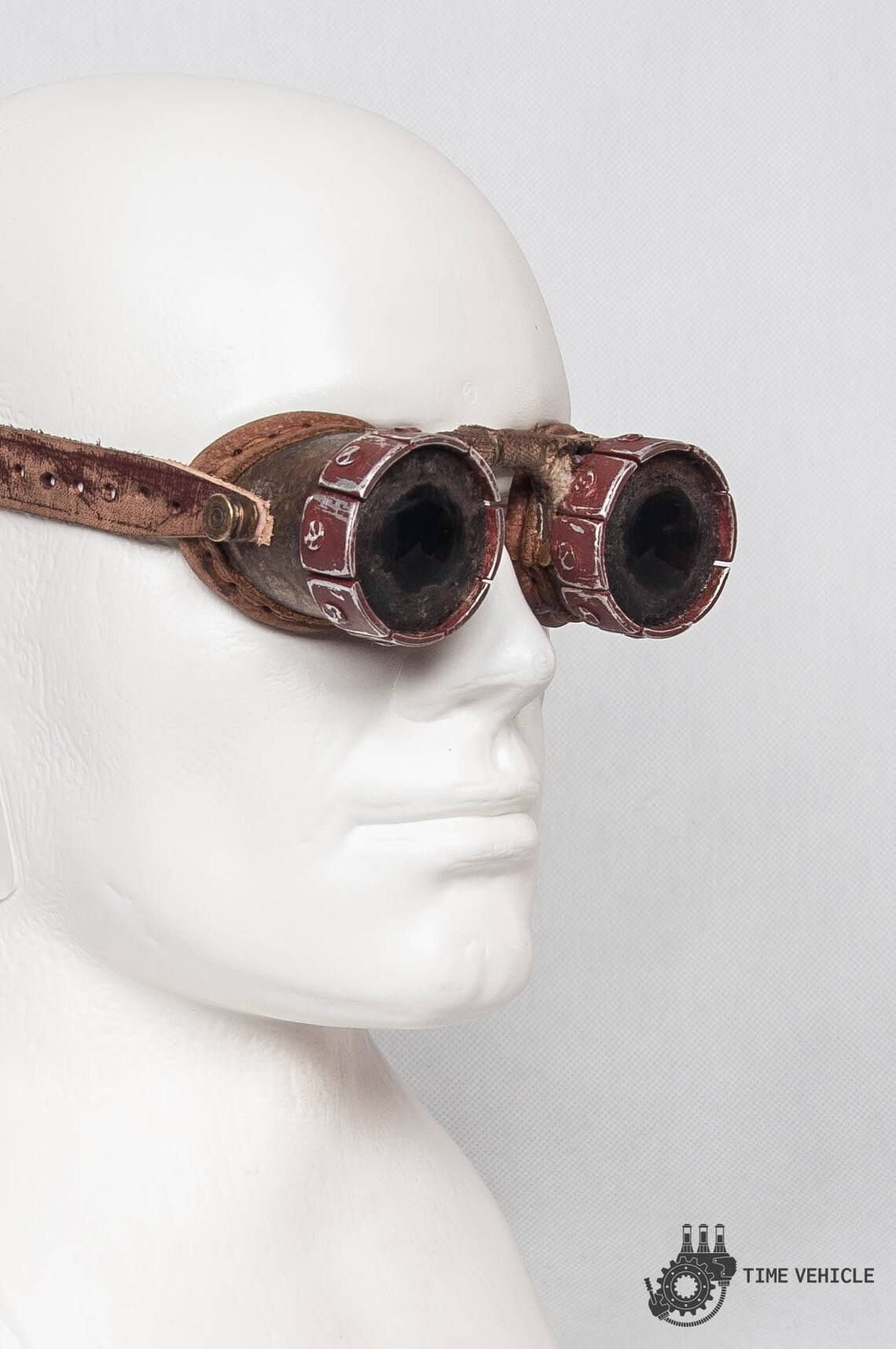 Handmade Wasteland Goggles – Aluminum & Brass, Dark Lenses - Etsy