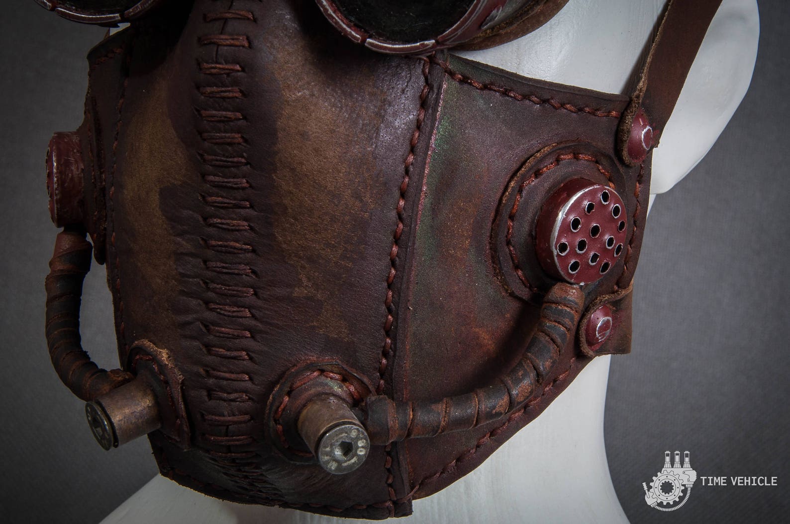 Post Apocalyptic Mask Biker Mask Fallout Mask Light Gas - Etsy