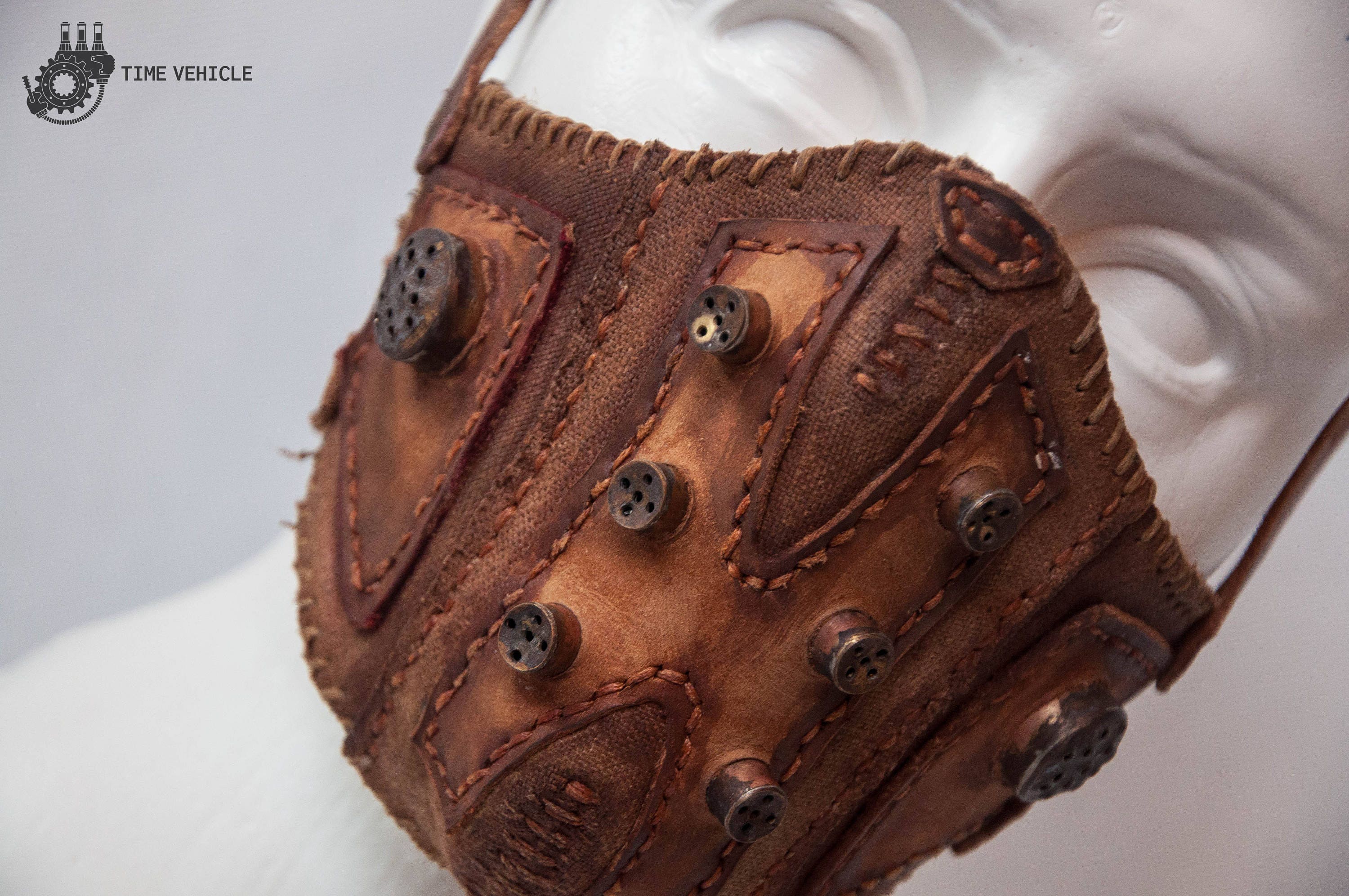 Handmade Leather Wastelander Mask – Post Apocalyptic Biker, LARP - Etsy
