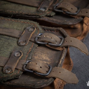 Fallout Hip Bag - Post Apocalytpic Bags Set - Handmade Bag - Wasteland ...