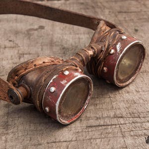 Road Warrior Goggles - Post Apocalyptic Goggles - LARP - Fallout ...