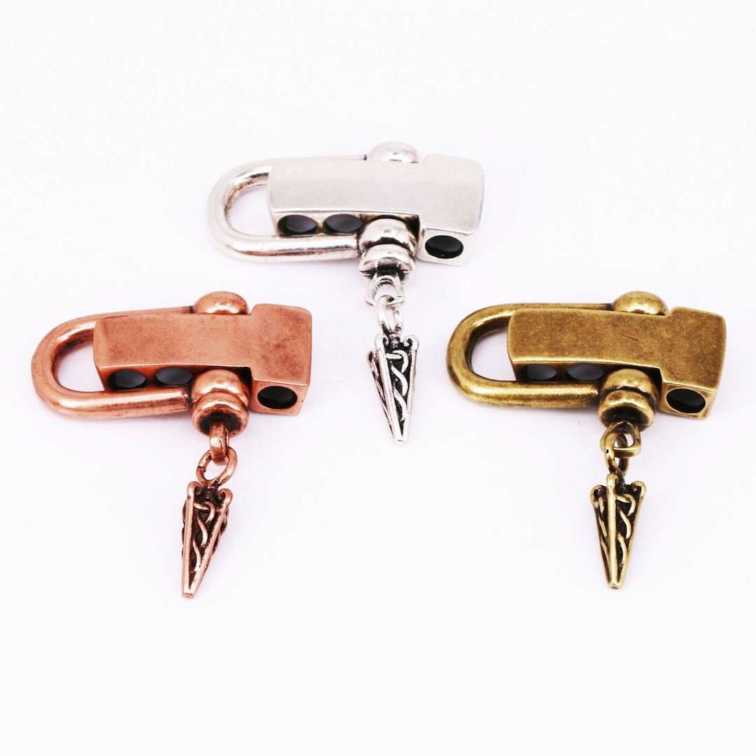 Paracord Buckles Connector Shackle Metal Charm Accessories U Shaped ...