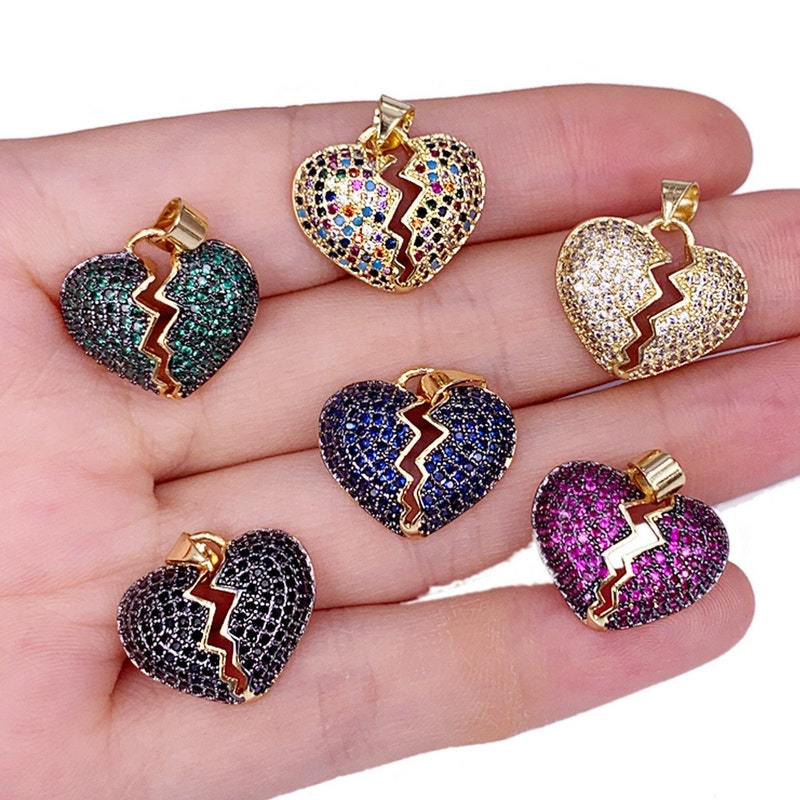 Broken Heart Jewelry - Etsy