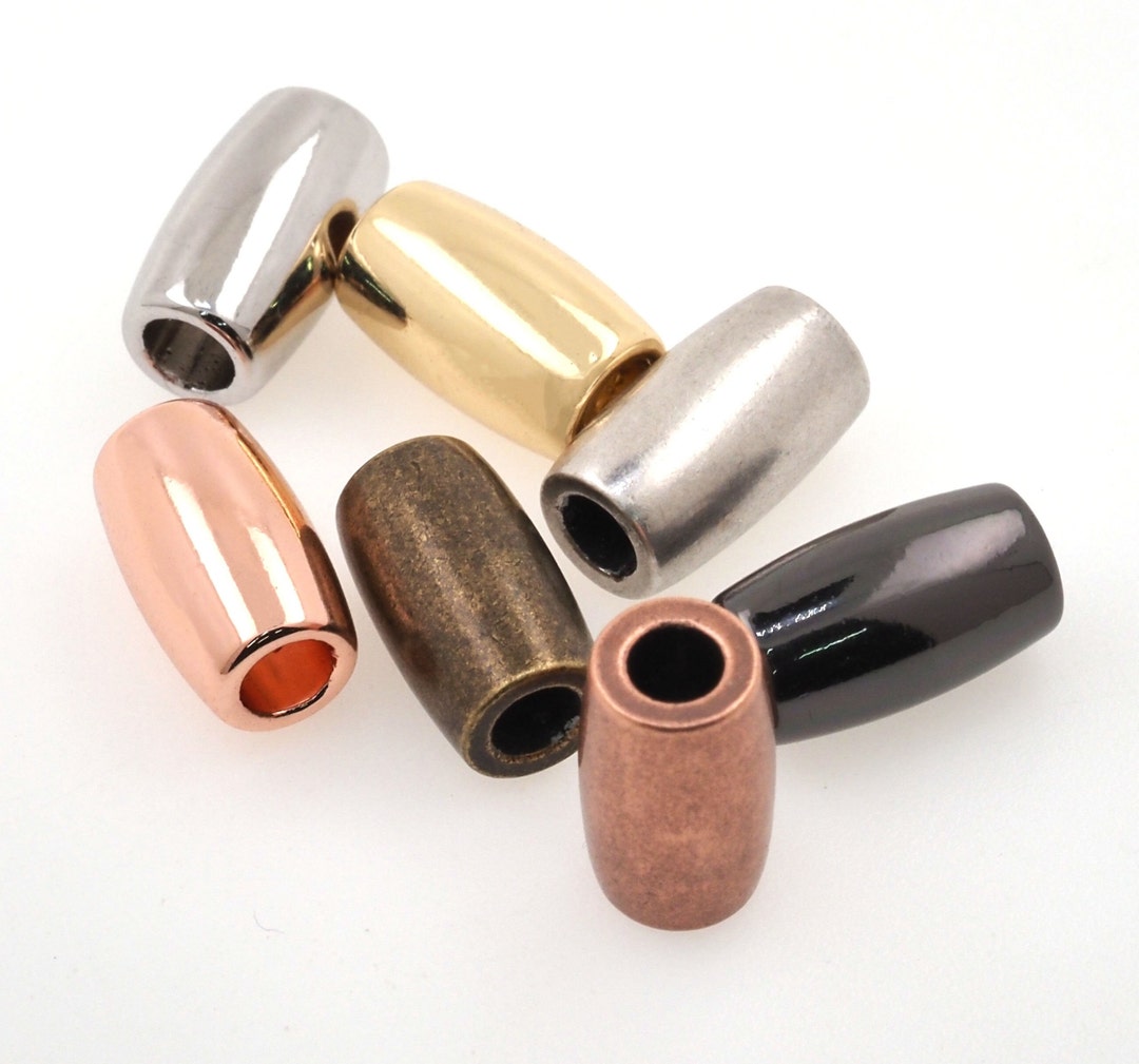 2pcs Oval Beads Adjustable Sliding Knot Closure Accessories ,ellipsoid ...