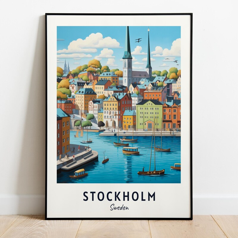 Sweden Poster - Etsy