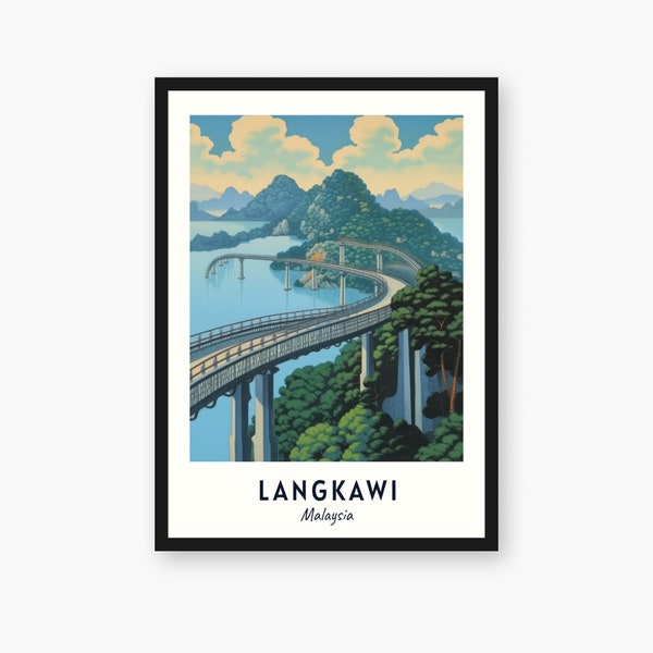 Langkawi Poster - Etsy UK