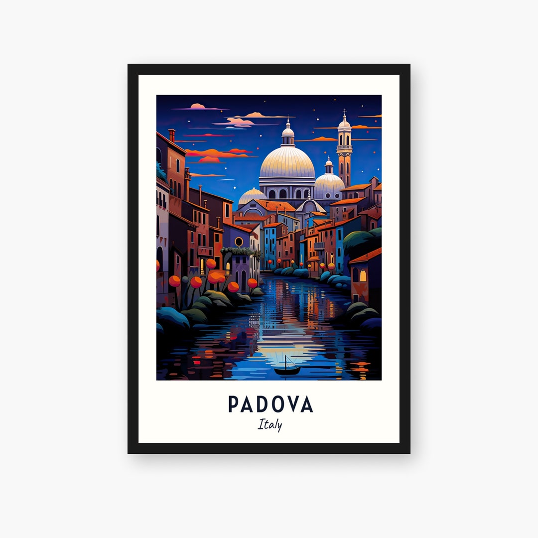 Padova Stadt Druck Padova Reise Poster Italien Reise - Etsy.de
