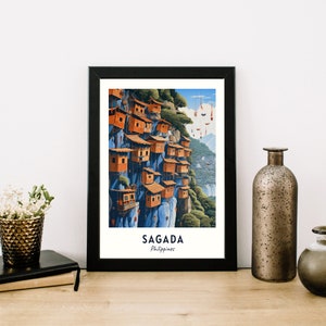 Sagada Travel Print, Sagada Philippines Travel Gift, Printable City ...