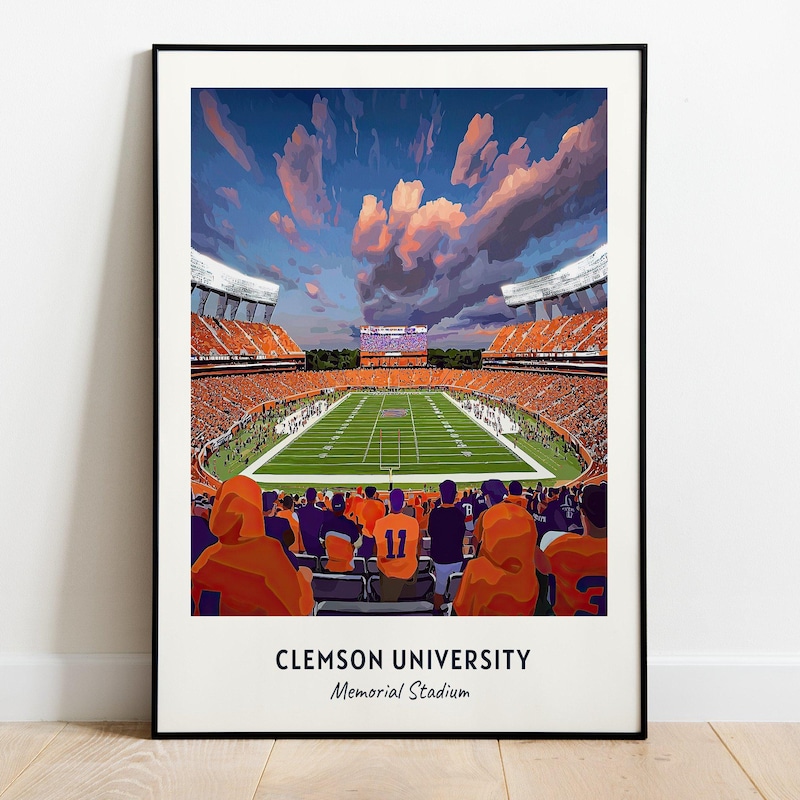 Clemson Football - Etsy
