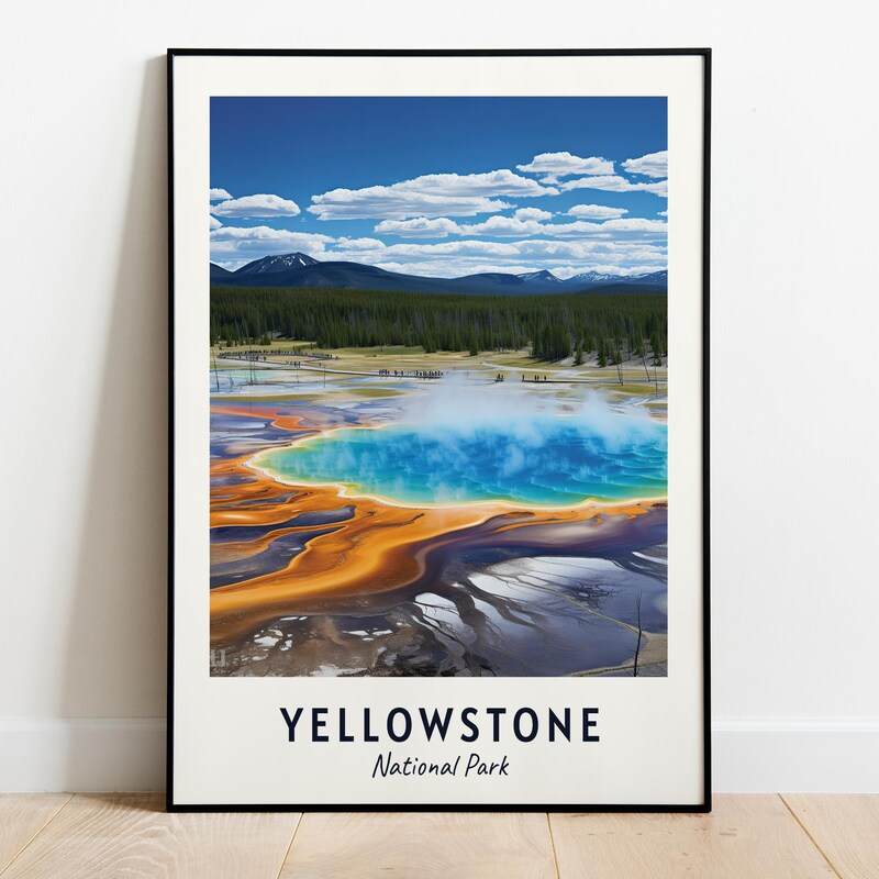 Yellowstone Poster - Etsy