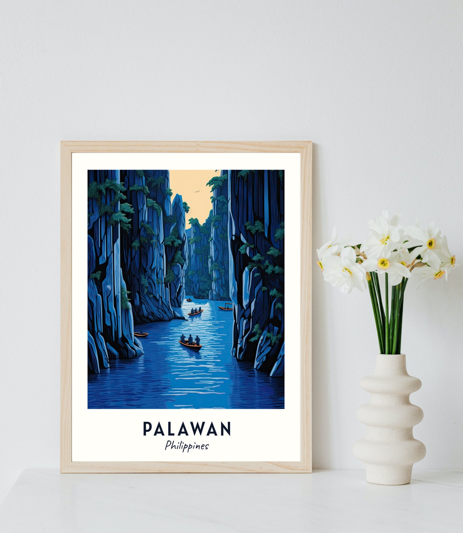 Palawan Travel Print Palawan Philippines Travel Gift - Etsy