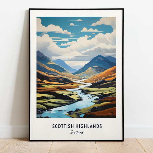 Scottish Highlands - Etsy