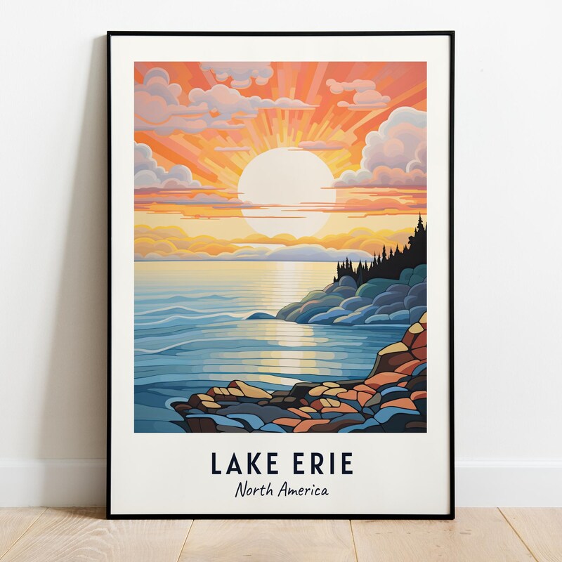 Lake Erie Art - Etsy