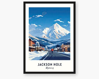 Jackson Hole Poster - Etsy
