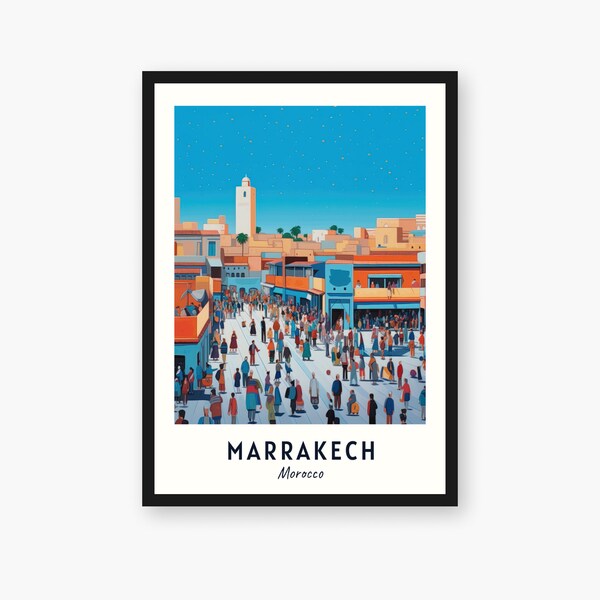 Marrakech Poster - Etsy