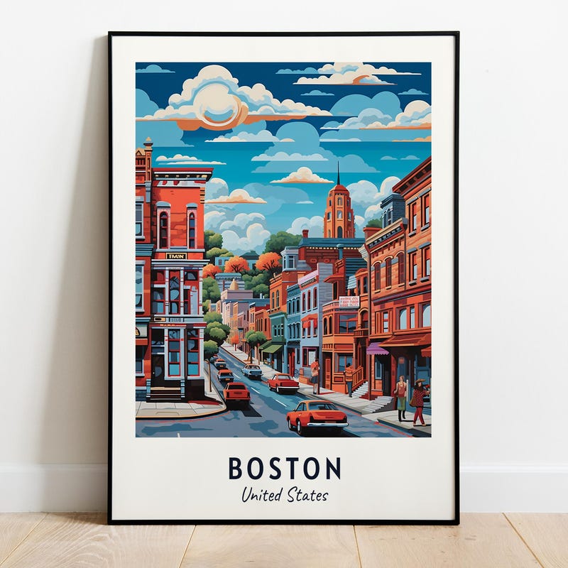 Boston Posters - Etsy