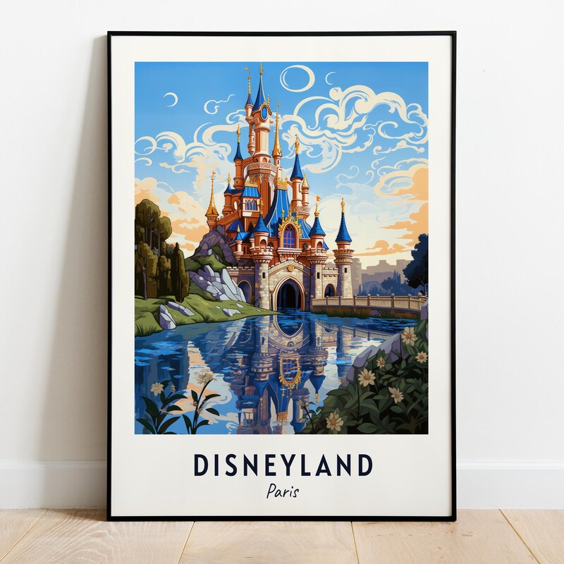 Disneyland Poster - Etsy UK