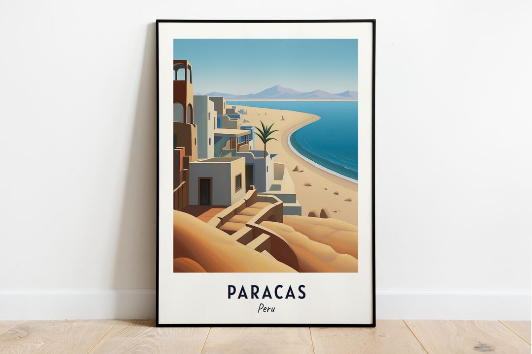 Paracas National Reserve Travel Print Wall Art, Paracas - Peru City ...