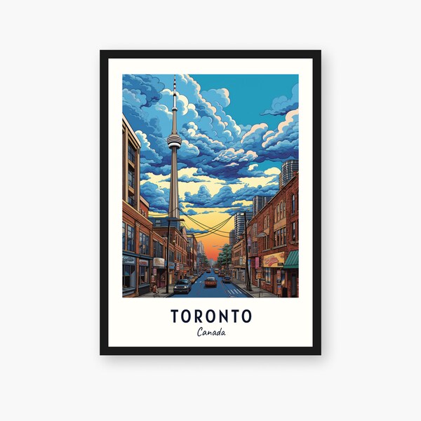 Toronto Poster - Etsy