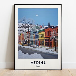 Medina City Poster - Etsy