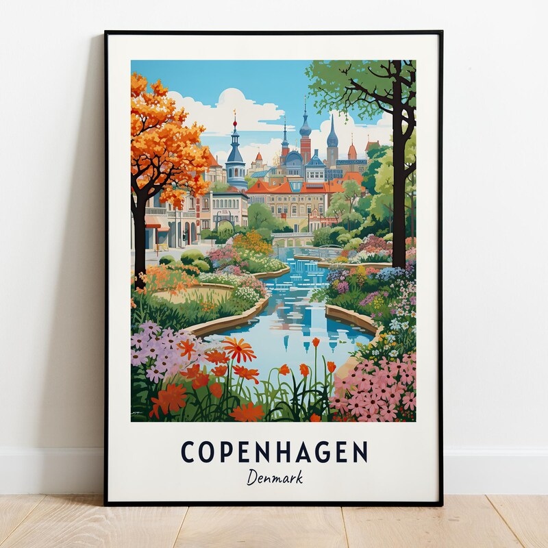 Denmark Poster - Etsy