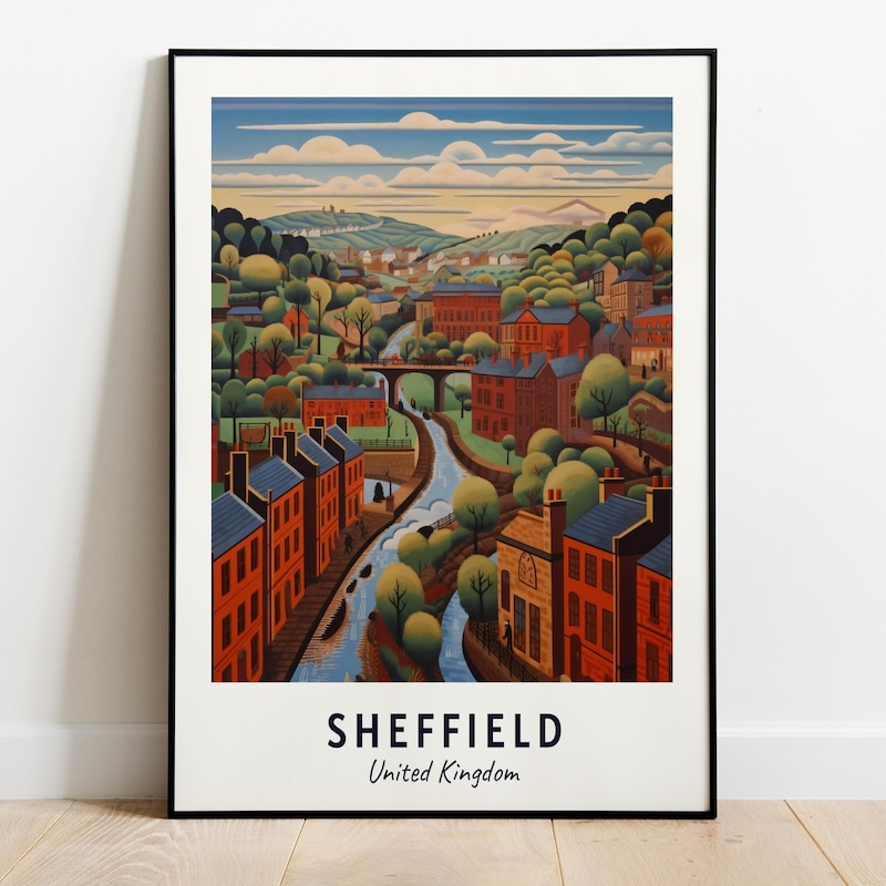 Sheffield Print - Etsy