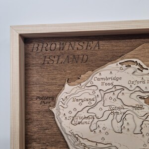 Brownsea Island / Wooden Map / the Villa / Brownsea Campsite / Brownsea ...