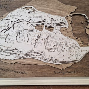 Brownsea Island / Wooden Map / the Villa / Brownsea Campsite / Brownsea ...