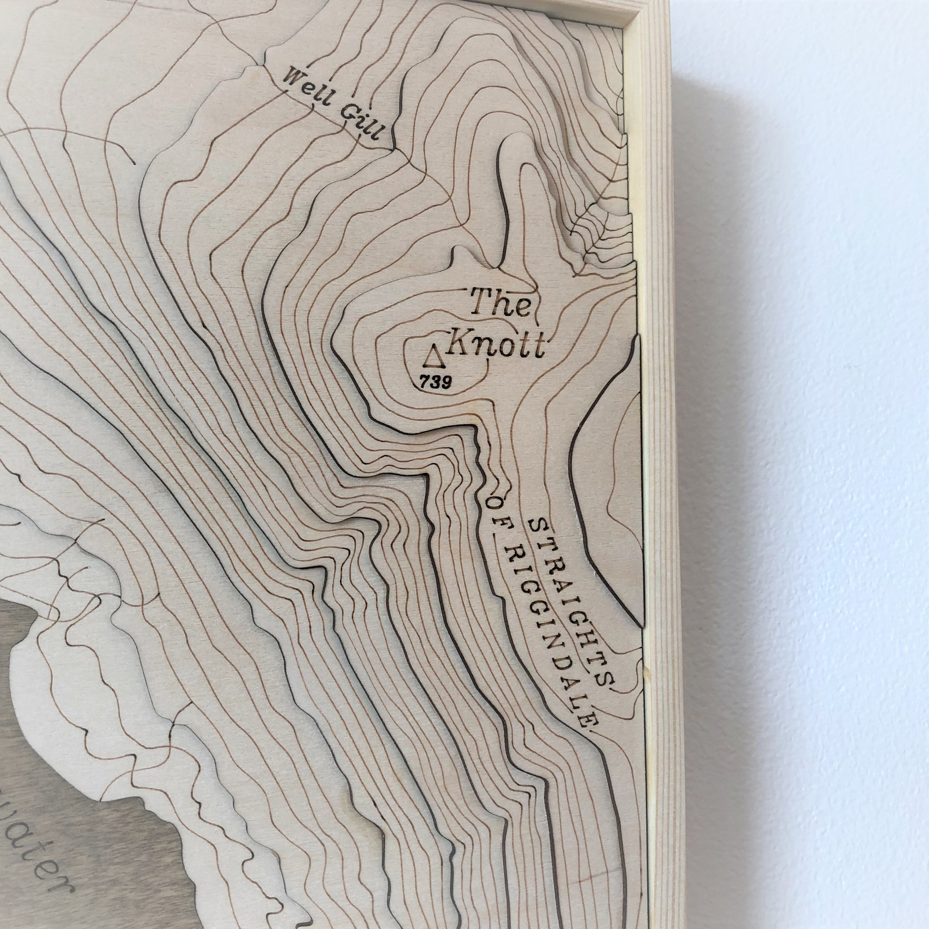 Hayeswater / Wood Topographic Map / Hartsop / Patterdale - Etsy