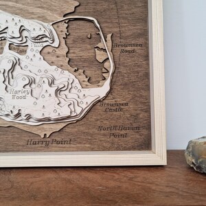 Brownsea Island / Wooden Map / the Villa / Brownsea Campsite / Brownsea ...