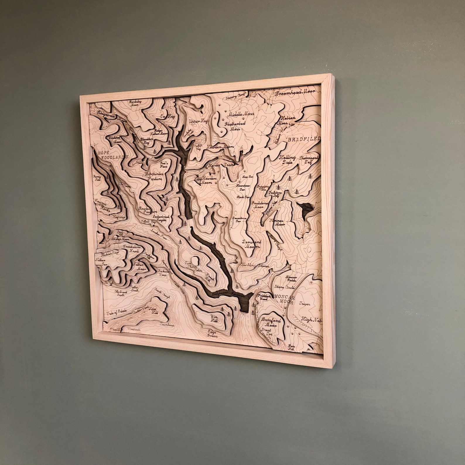 Ladybower Reservoir / Peak District / River Ashop / Derwent ...