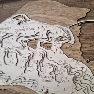 Brownsea Island / Wooden Map / the Villa / Brownsea Campsite / Brownsea ...