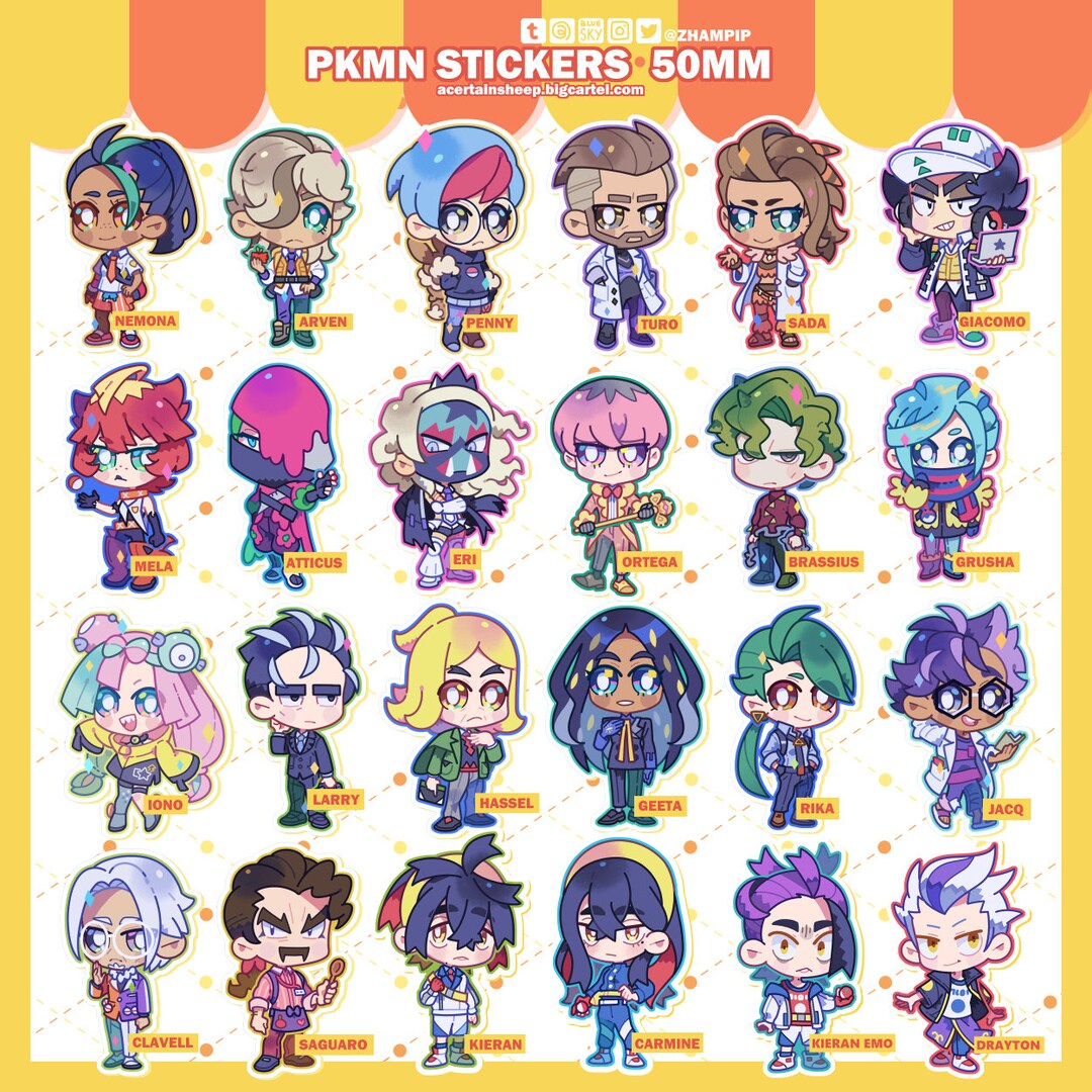 SV Trainer Stickers - Etsy