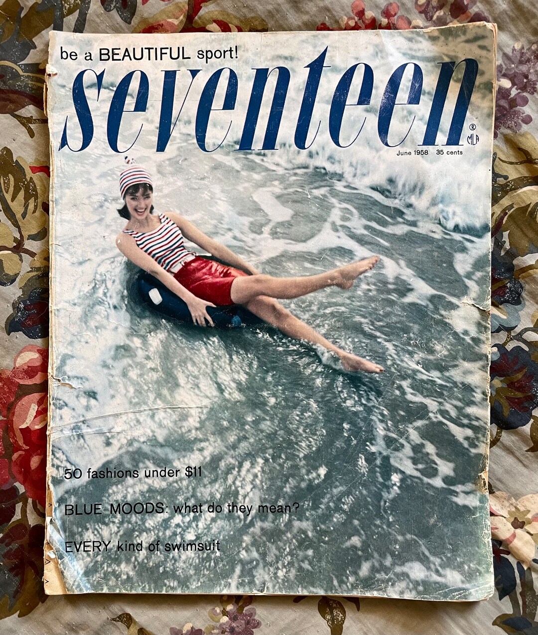 Eisenhower Era Vintage Seventeen Magazine, June 1958, Time Warp ...