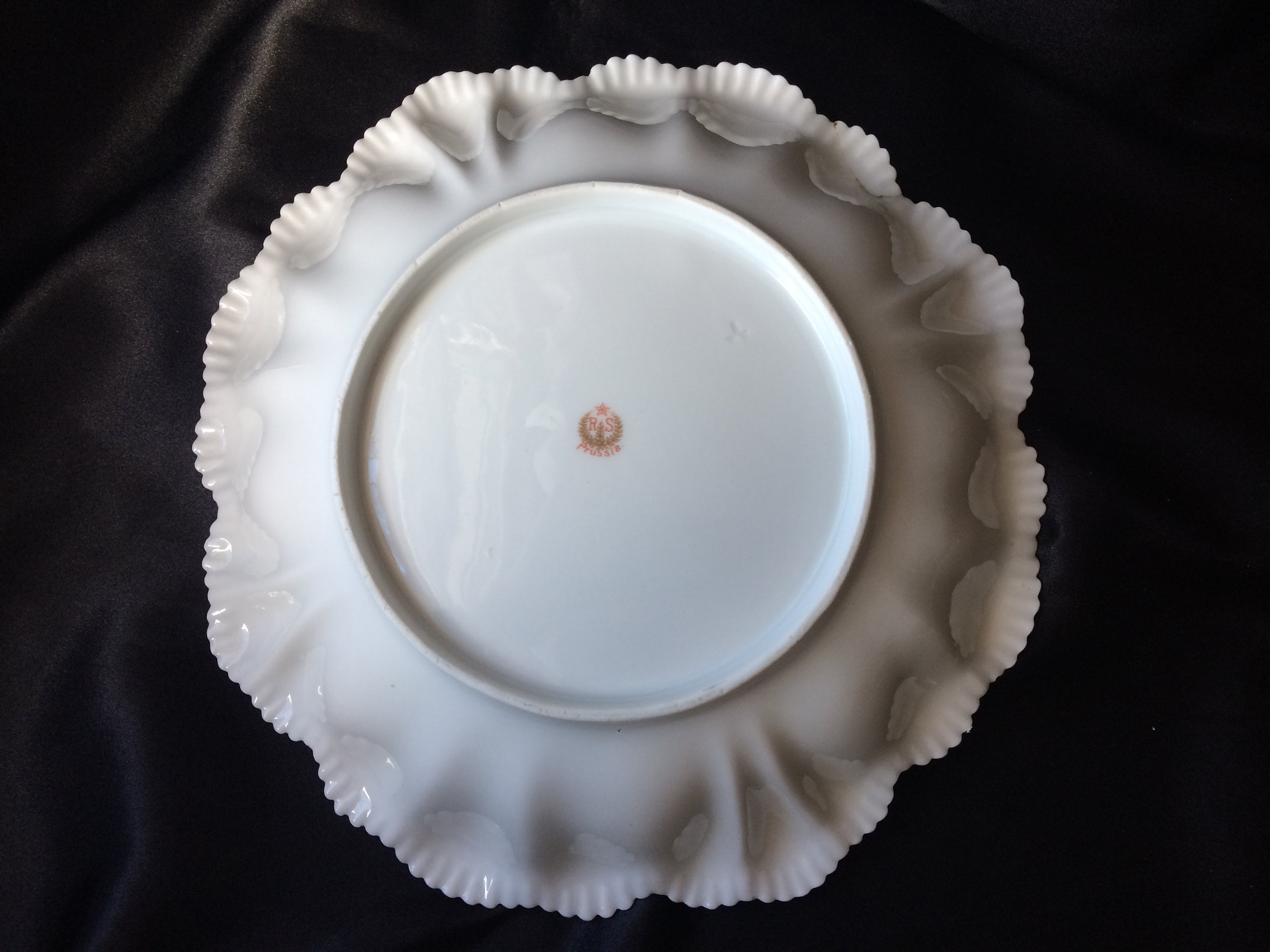 RS Prussia red Star Mark Matching Porcelain Bowl | Etsy