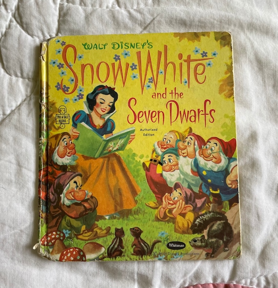Snow White Book Cover Disney